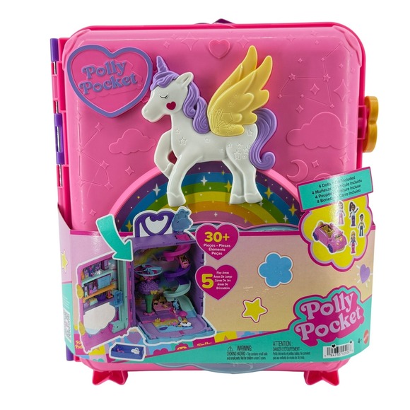 polly pocket | Toys | Polly Pocket Dolls Pollyville Resort Roll Away ...